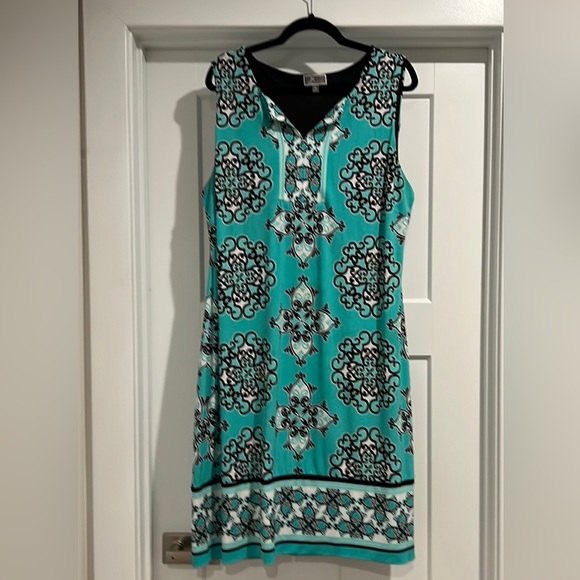JM Collection | Dresses | Jm Collection Split Neck Sheath Dress | Poshmark